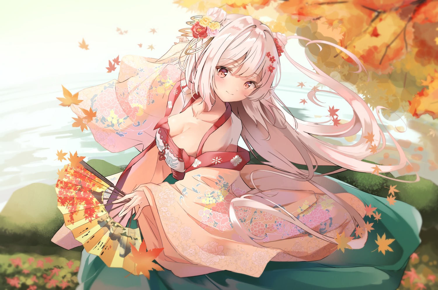 yukisaki mizuchi asian clothes no bra | #1235780 | yande.re